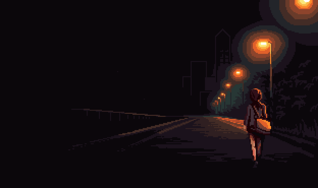 Neo-Noir Pixel Art by Stefanie Fehling • Moertel Pixel Art