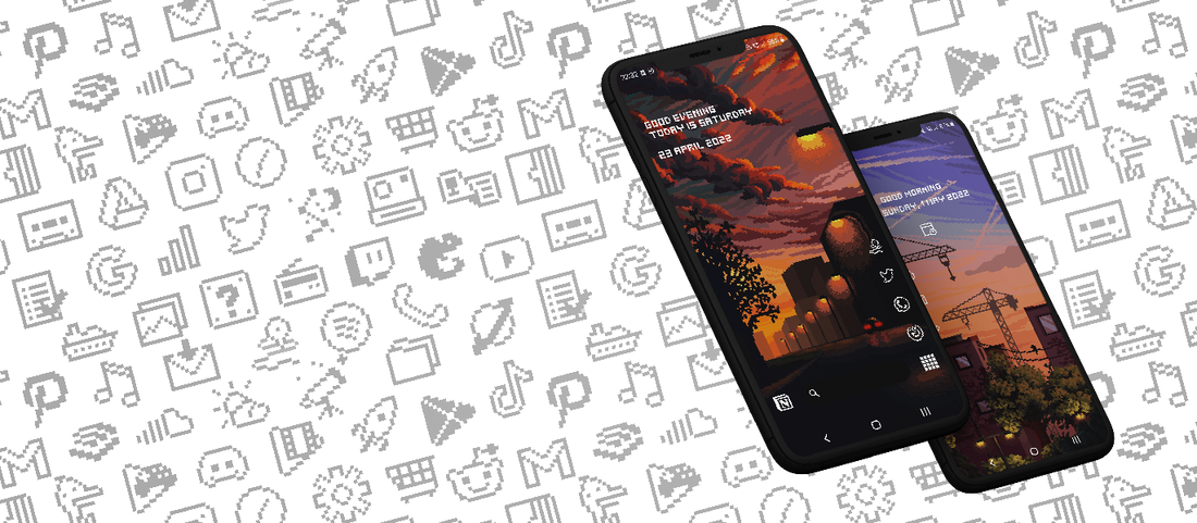 Retro Mode - Pixel Art Icon Pack – Moertel Pixel Art