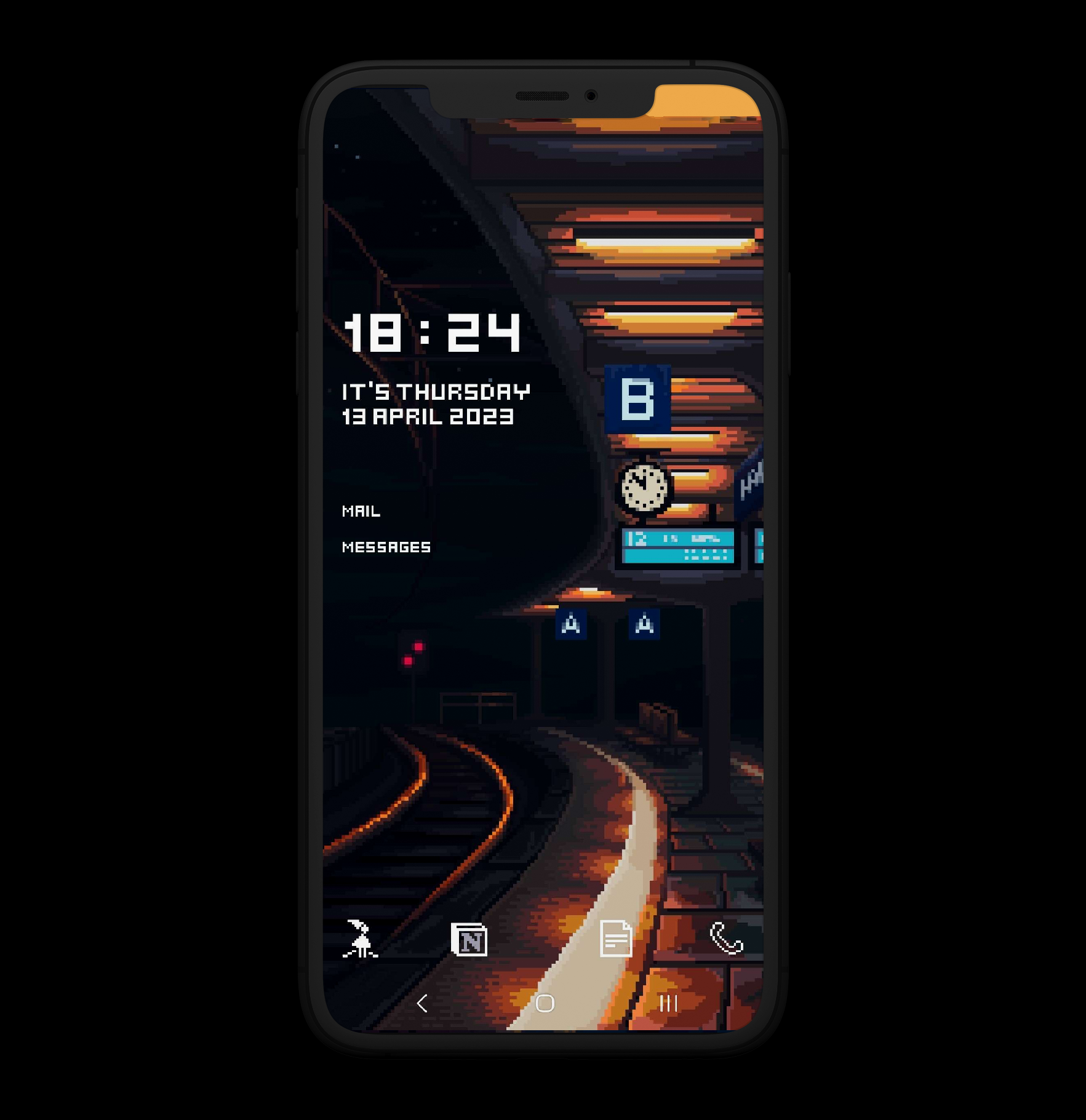 4K Pixel Art Wallpapers • iPhone & Android • Moertel Pixel Art