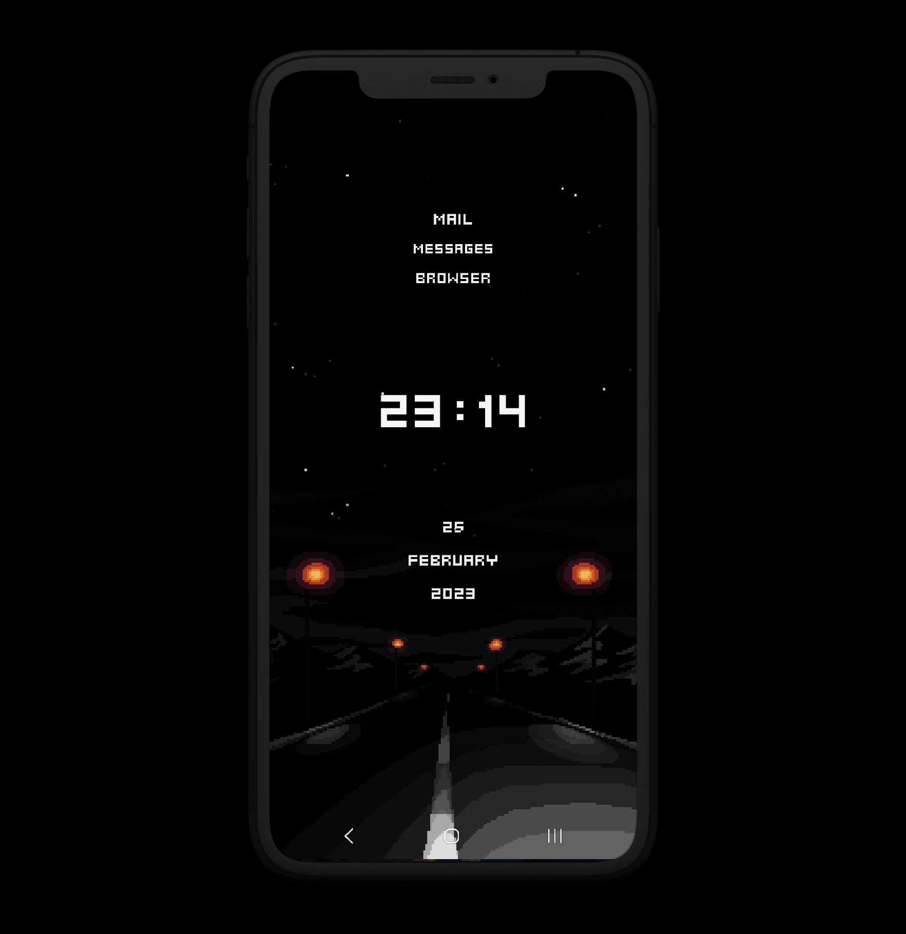 4K Noir Pixel Art Wallpapers • iPhone & Android • Moertel Pixel Art